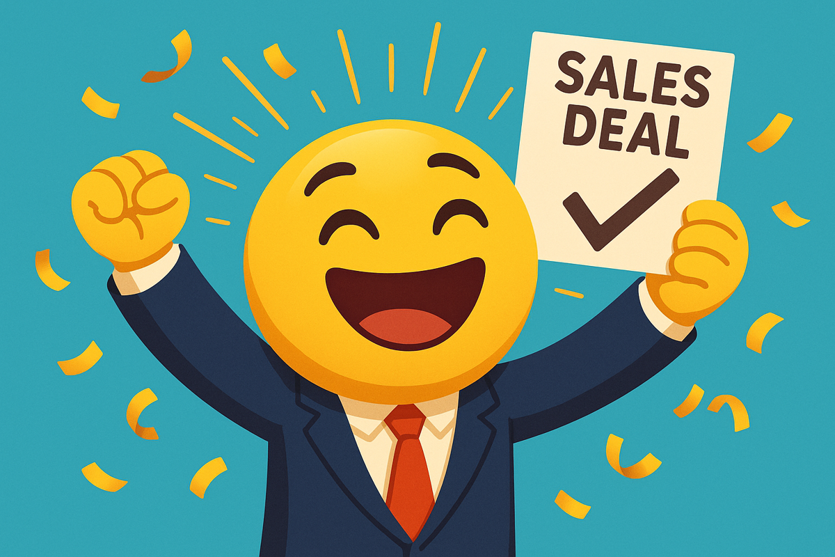 Sales Team Reaction Emojis (Deal Stages, Wins, Losses) | MakeEmoji